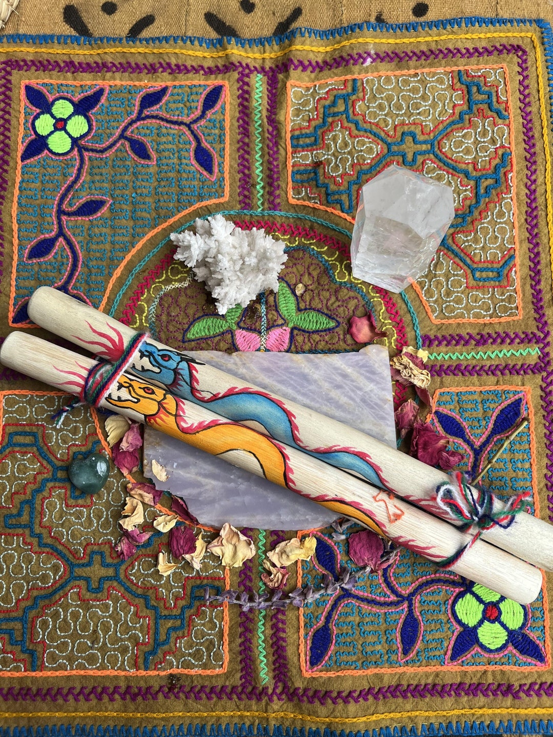 Balinese Dragon Peace Sticks - Etsy