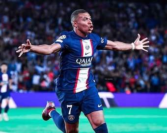 Kylian Mbappe 4K Poster - Etsy