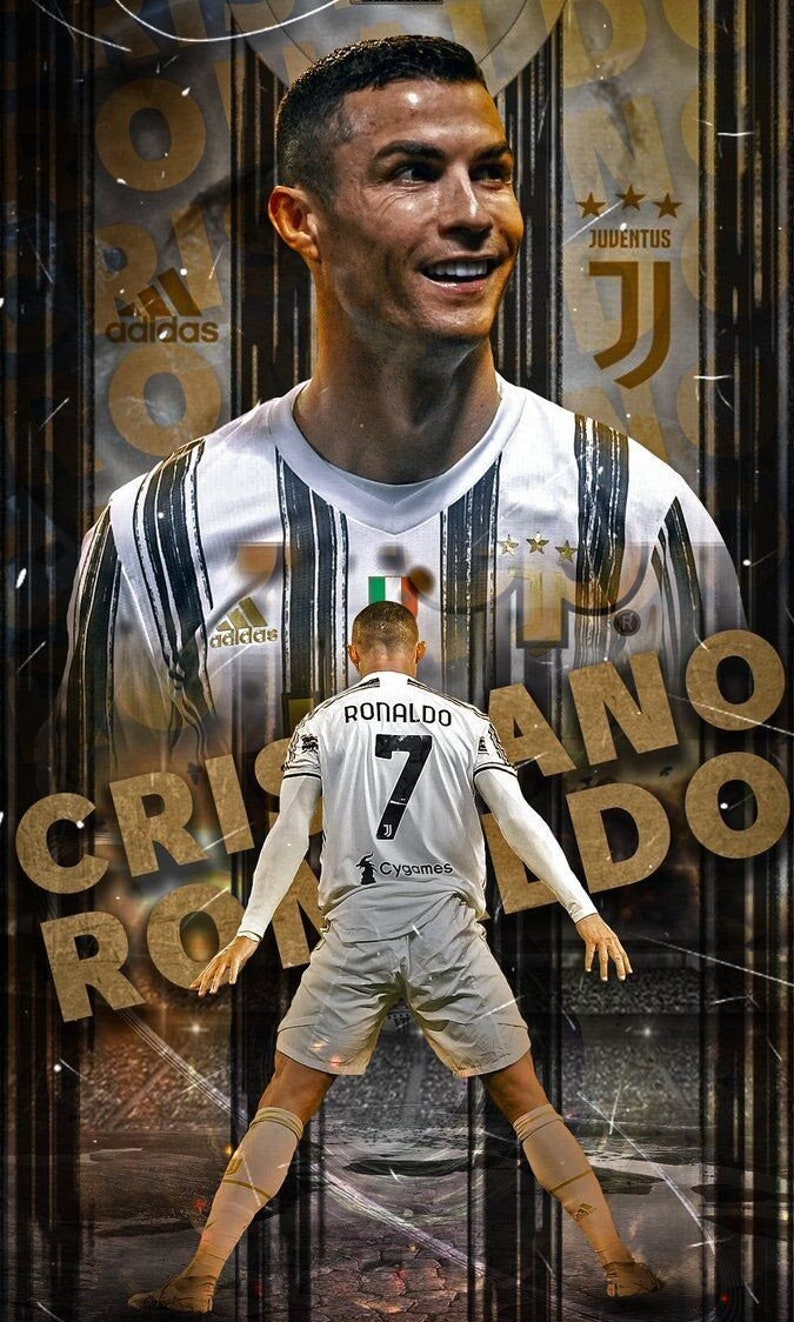Cristiano Ronaldo - Poster 4K - Etsy
