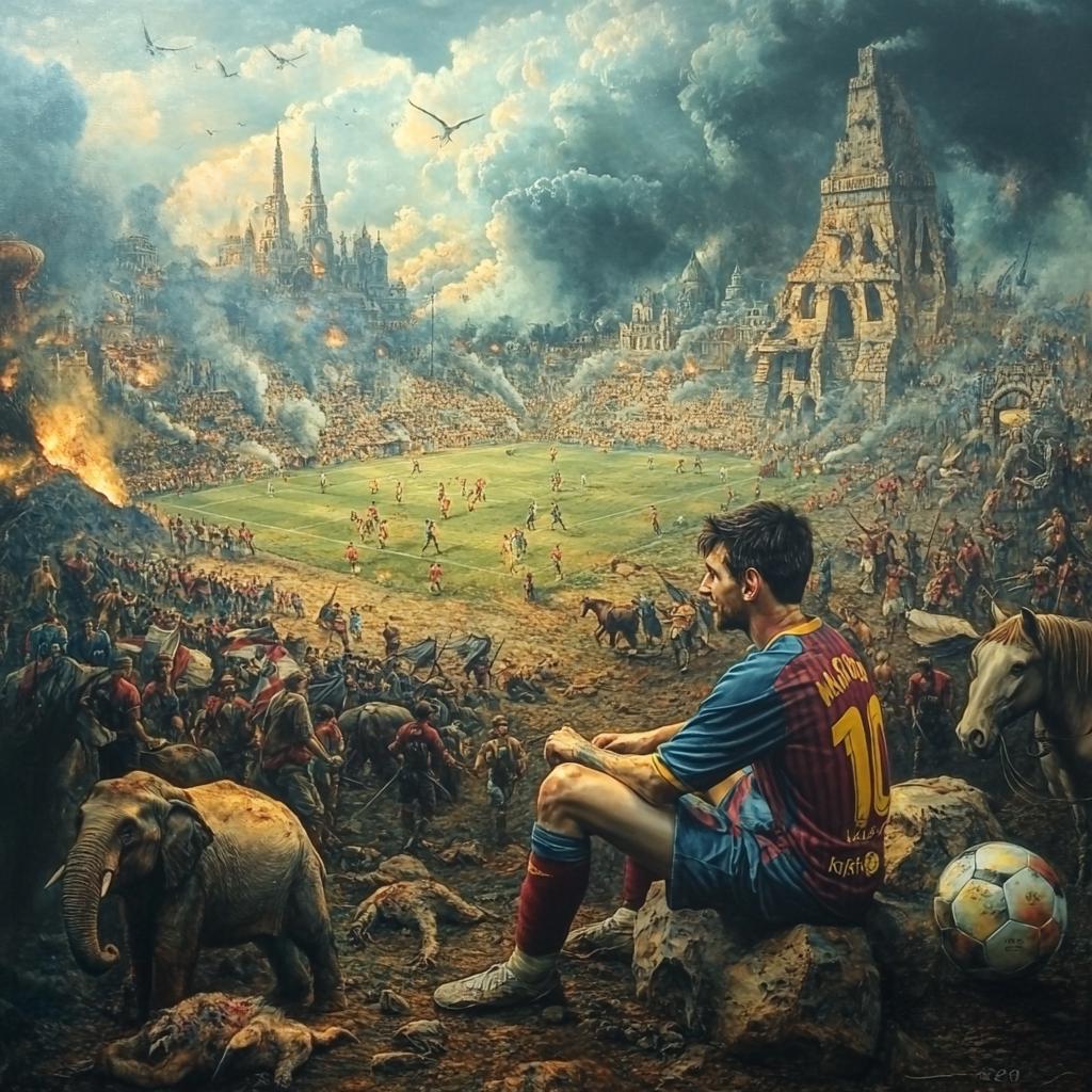 Lionel Messi - 4K Poster - Etsy