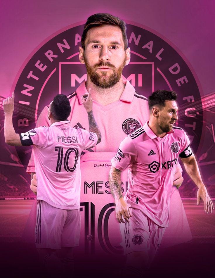 Messi Inter Miami FC Wallpaper - Etsy