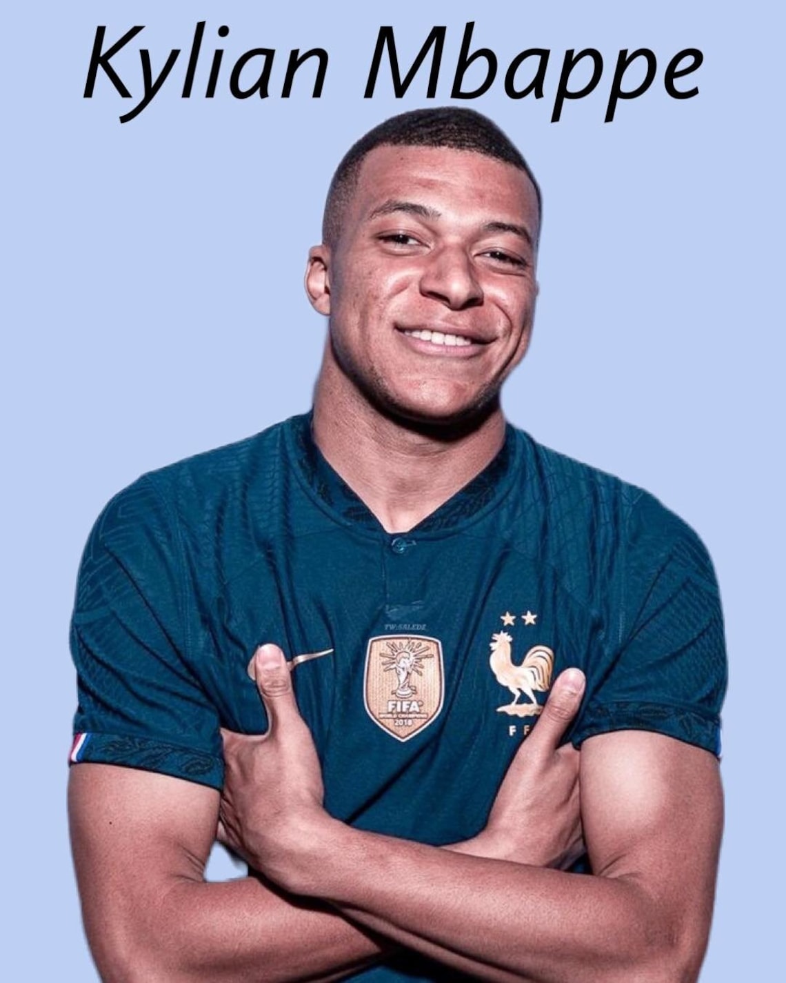 Kylian Mbappe France - 4K Poster - Etsy