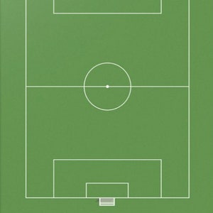 Green Soccer Pitch POSTER - 4K - Etsy