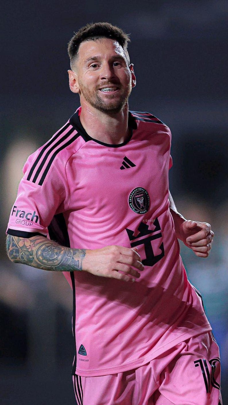 Messi Inter Miami FC Wallpaper - Etsy