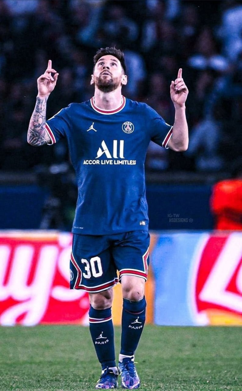 Lionel Messi - 4K Poster - Etsy