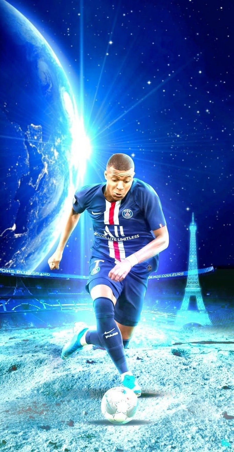 Kylian Mbappe - 4K Poster - Etsy