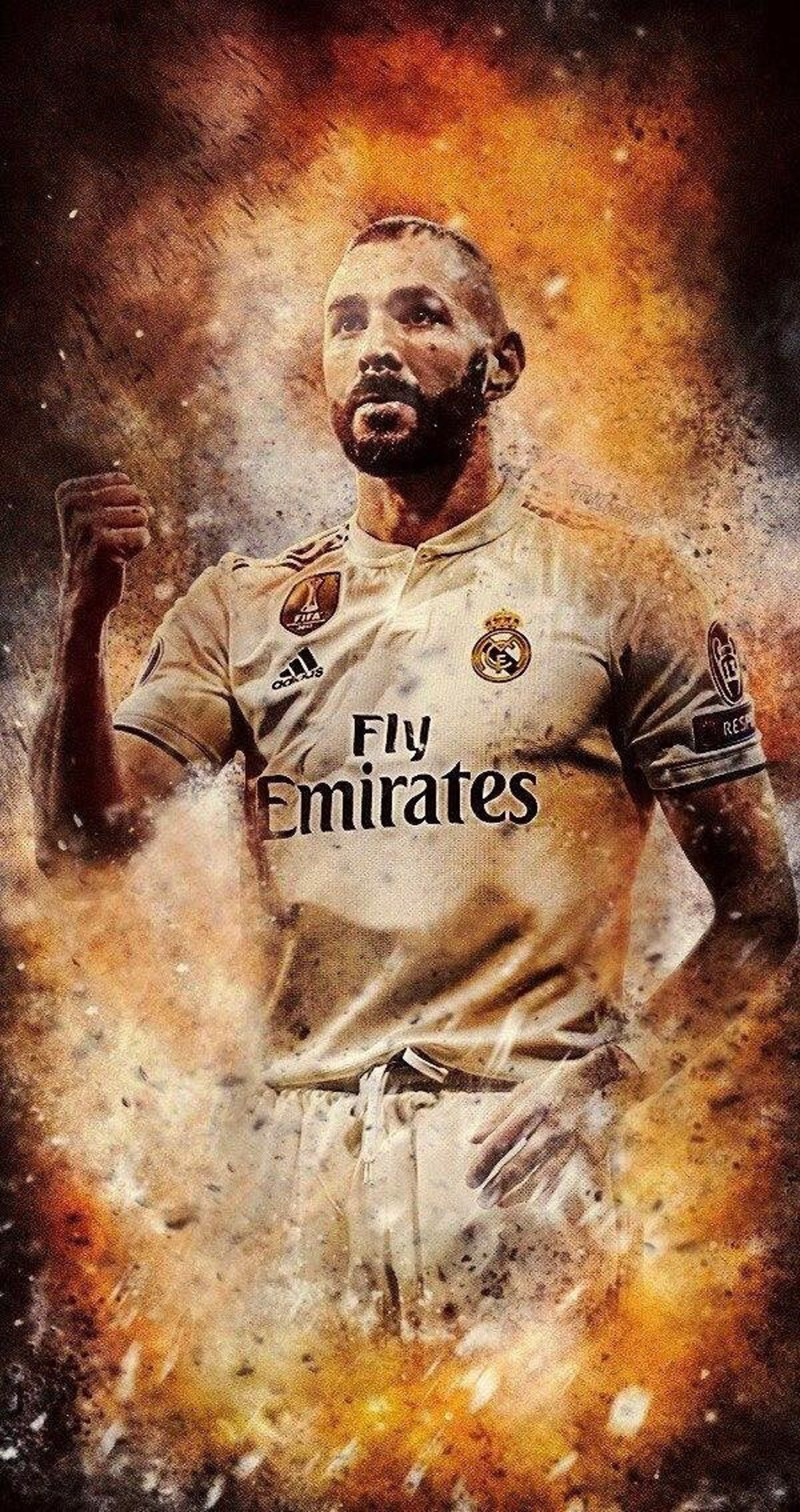 Karim Benzema - Poster 4K - Etsy
