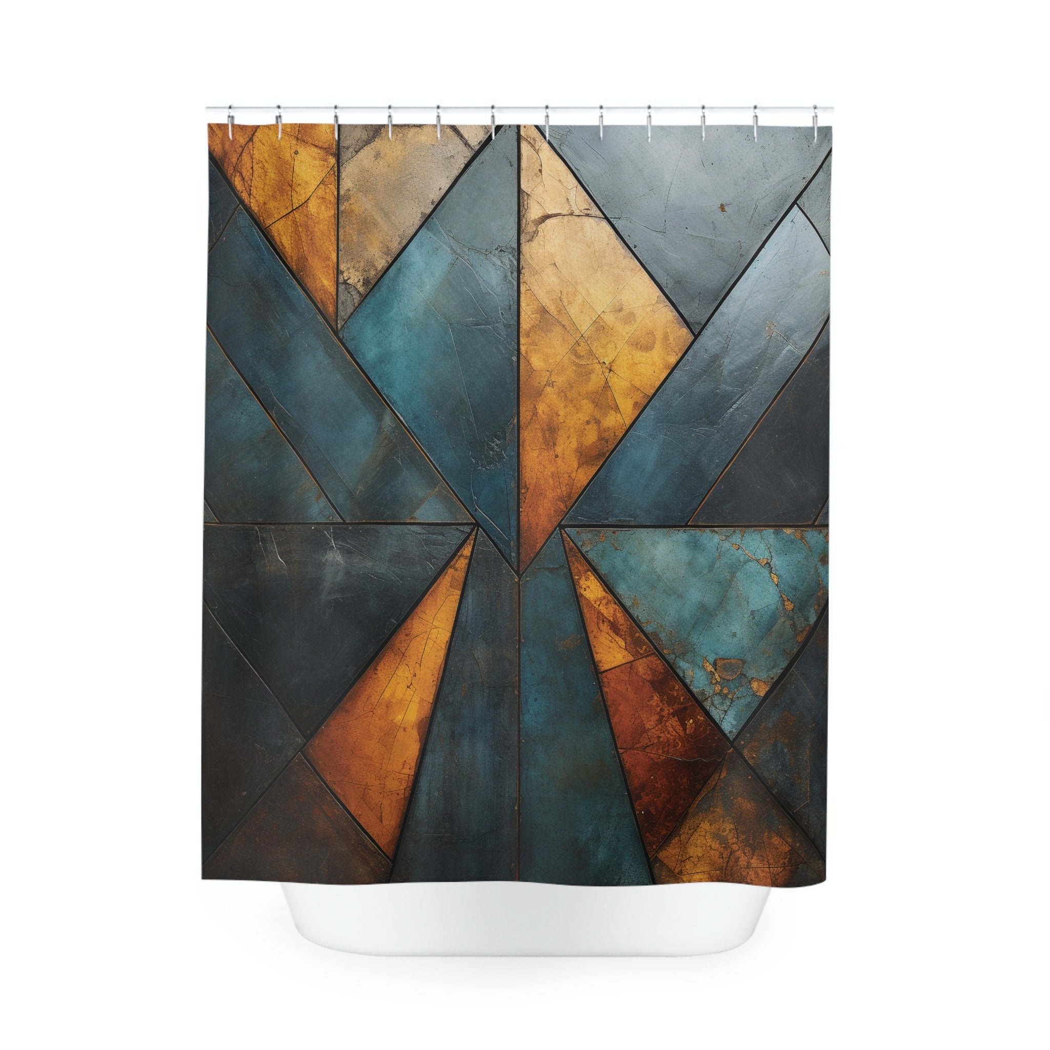 Art Deco Fusion Shower Curtain 1920s Vintage Pattern Elegance, Retro ...