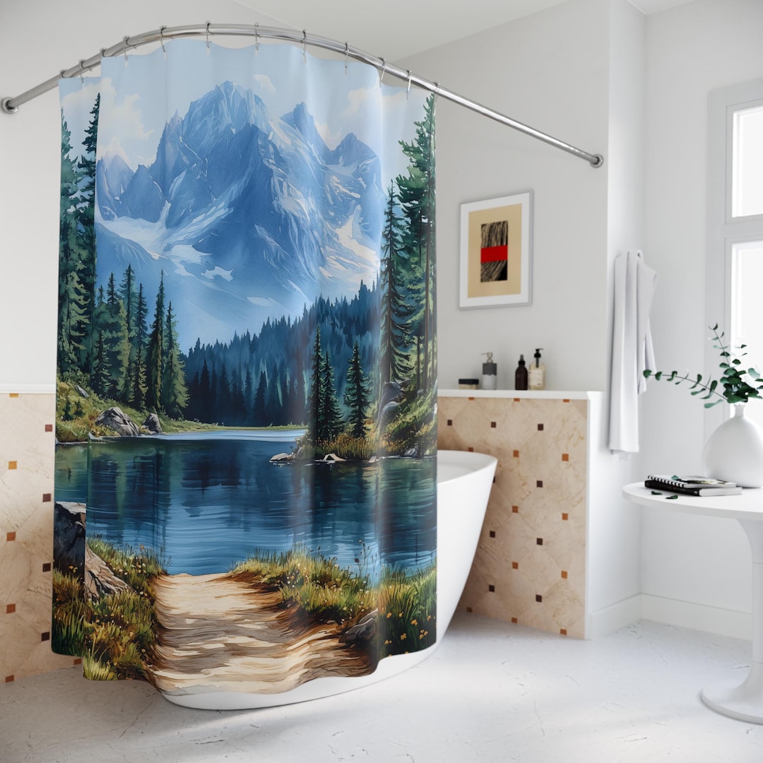 Lake Shower Curtain