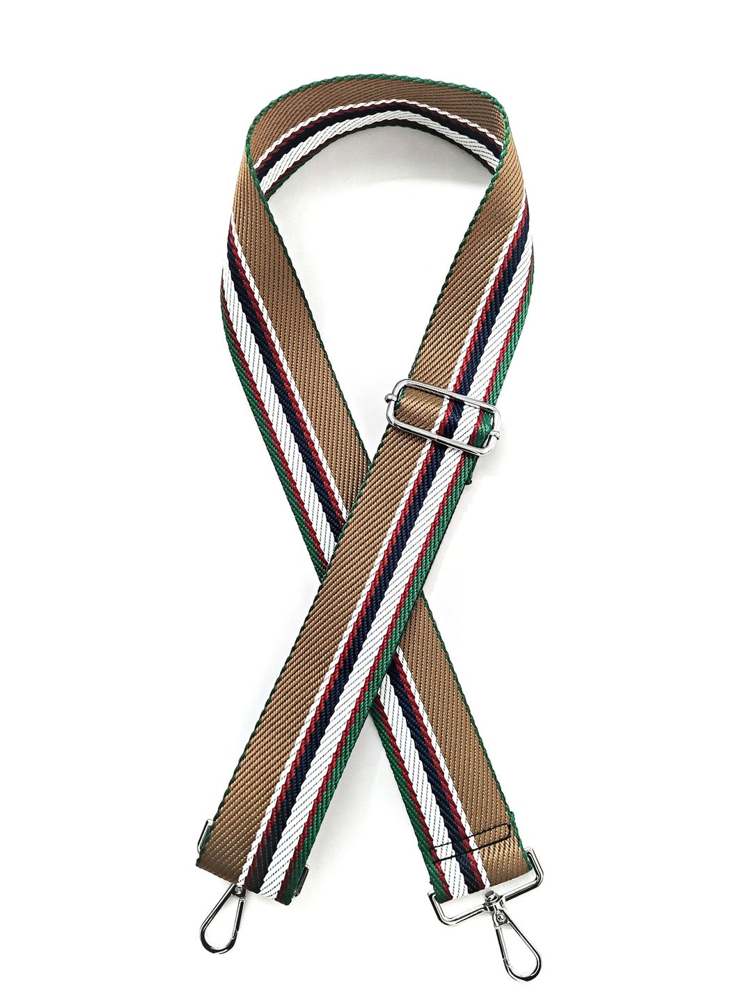 Bag Strap - 2" Bag Strap - Striped Bag Strap - Purse Strap - Camera ...