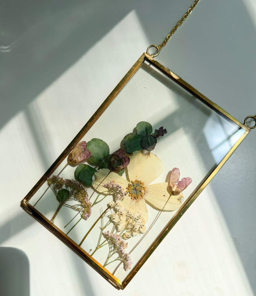 Pressed Flower Frame Etsy