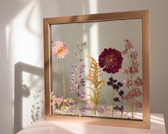 Dried Flower Pressed Flower Frame, Pressed Flower Frame, Dried Flower ...