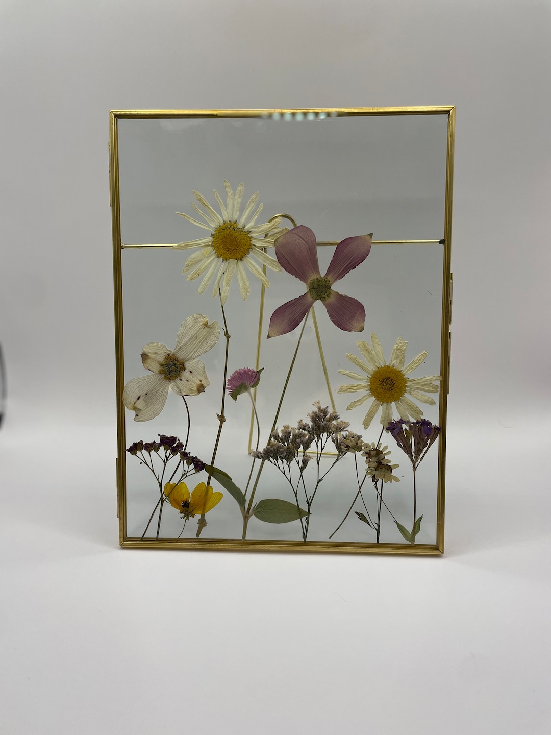 Pressed Flower Glass Frame - Etsy