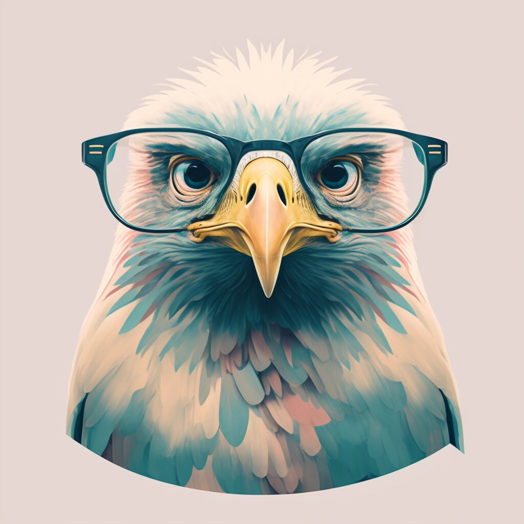 Nerdy Bird Set 20 High Resolution Digital Artworks for - Etsy