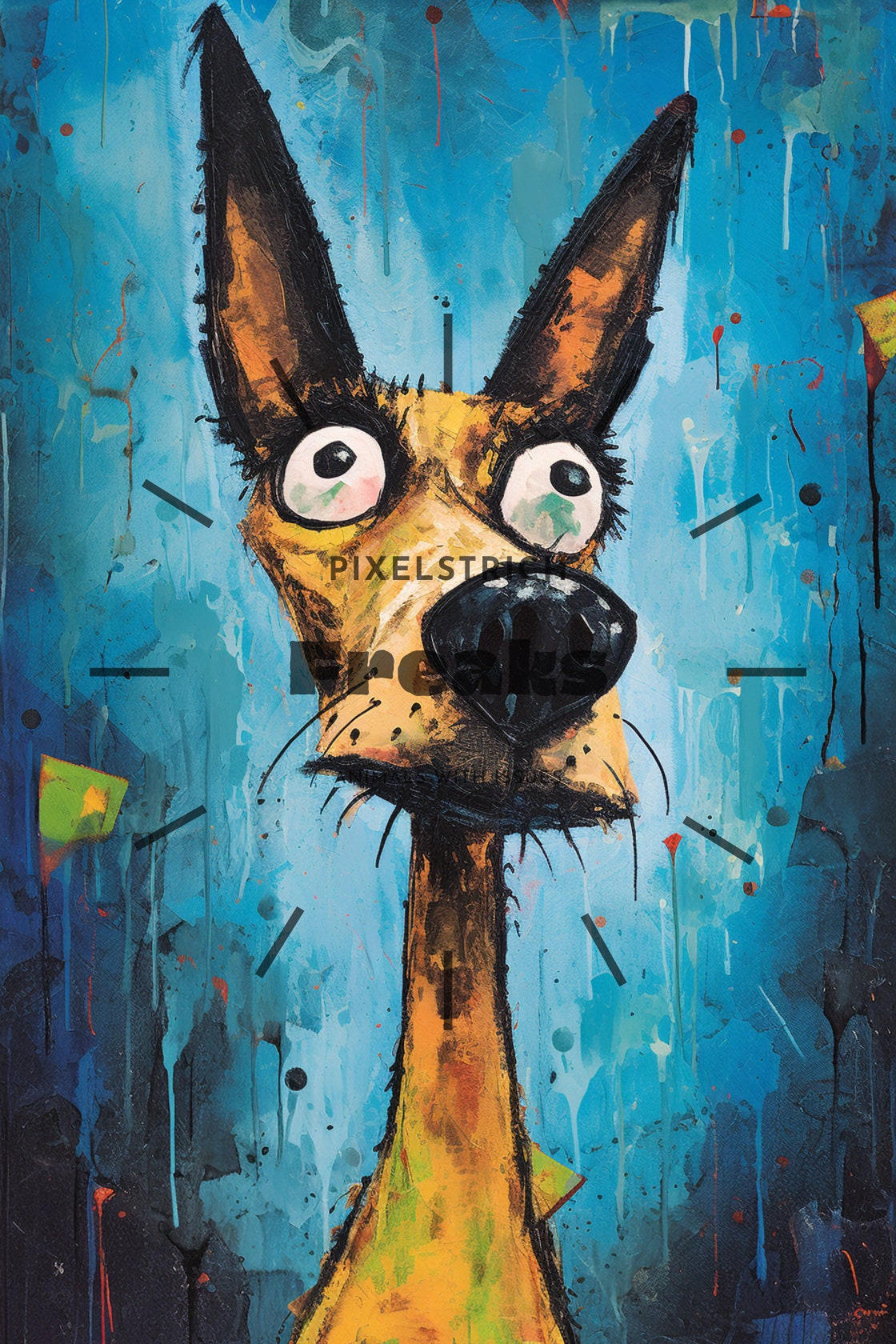 Crazy Dogs 25 High-resolution Digital Artworks for Download the Crazy ...