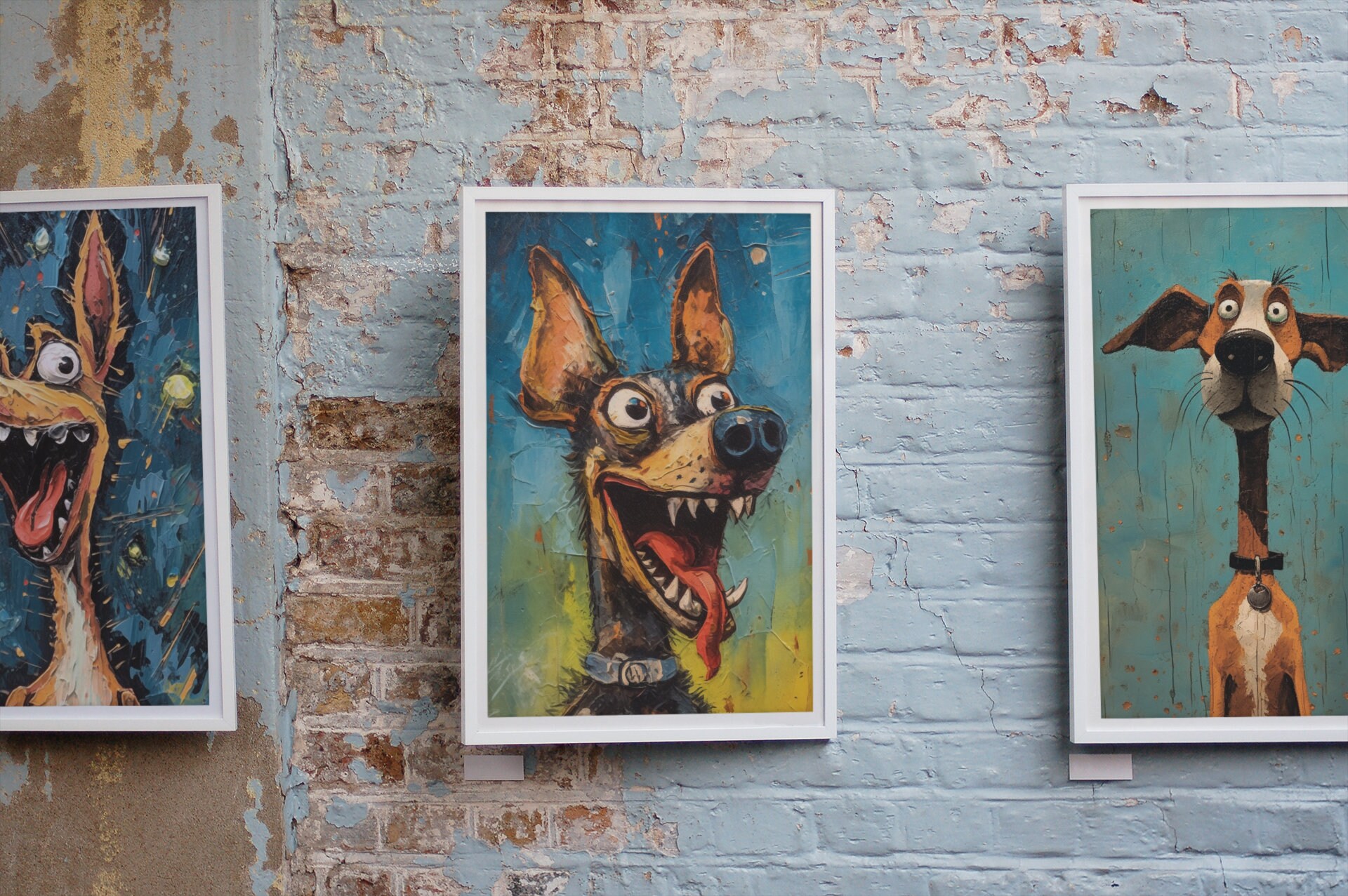 Crazy Dogs | 25 High-resolution Digital Artworks for Download | the ...