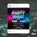Editable Party Flyer, Bundle Pack, DJ Flyer, Party Event Flyer, Social ...
