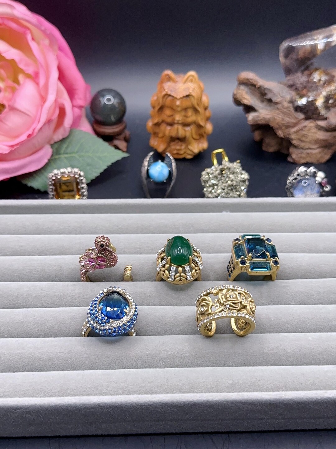 Vintage Earrings, Vintage Rings - Etsy