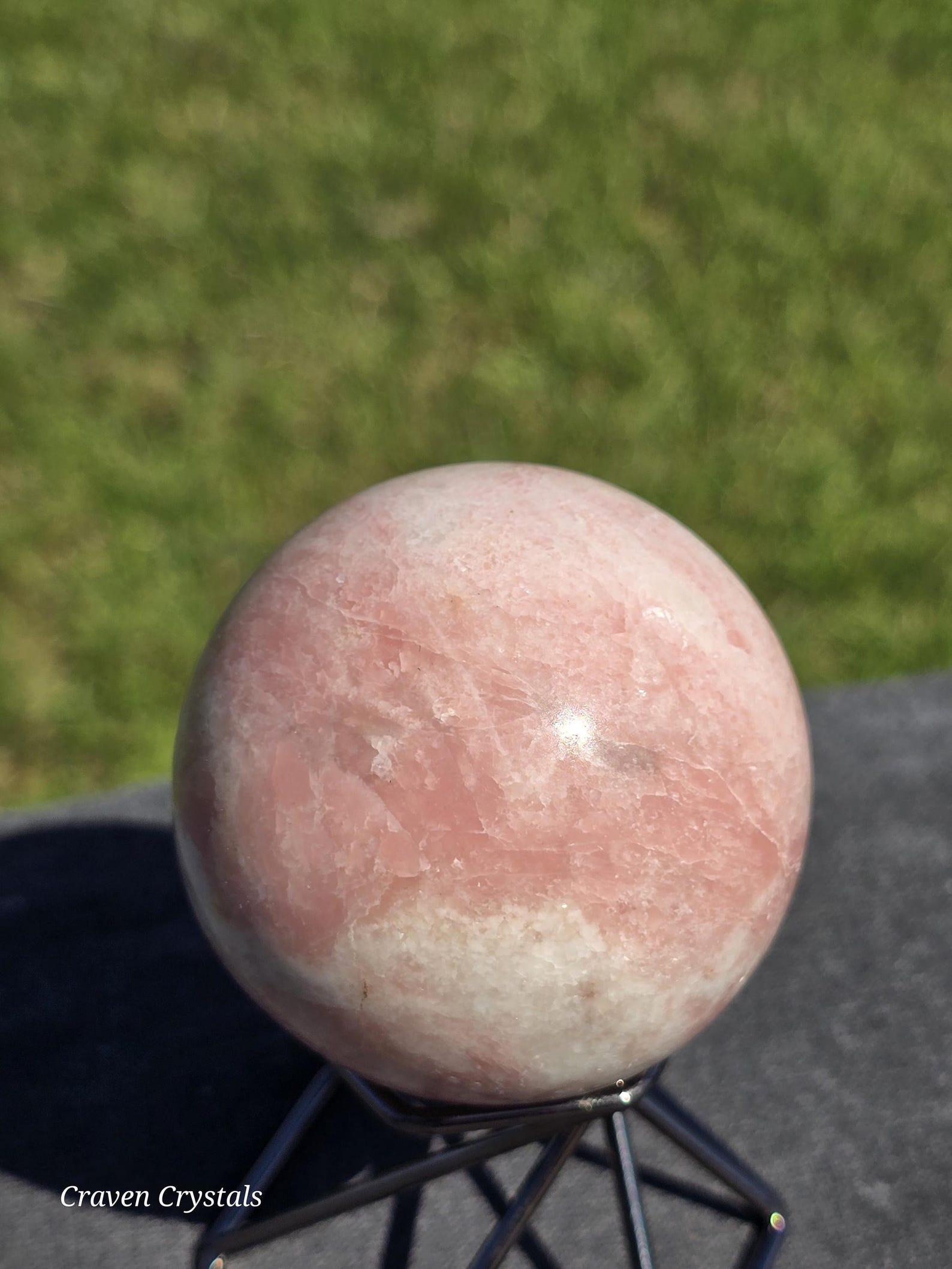 Esfera de cristal de ópalo rosa - Etsy México