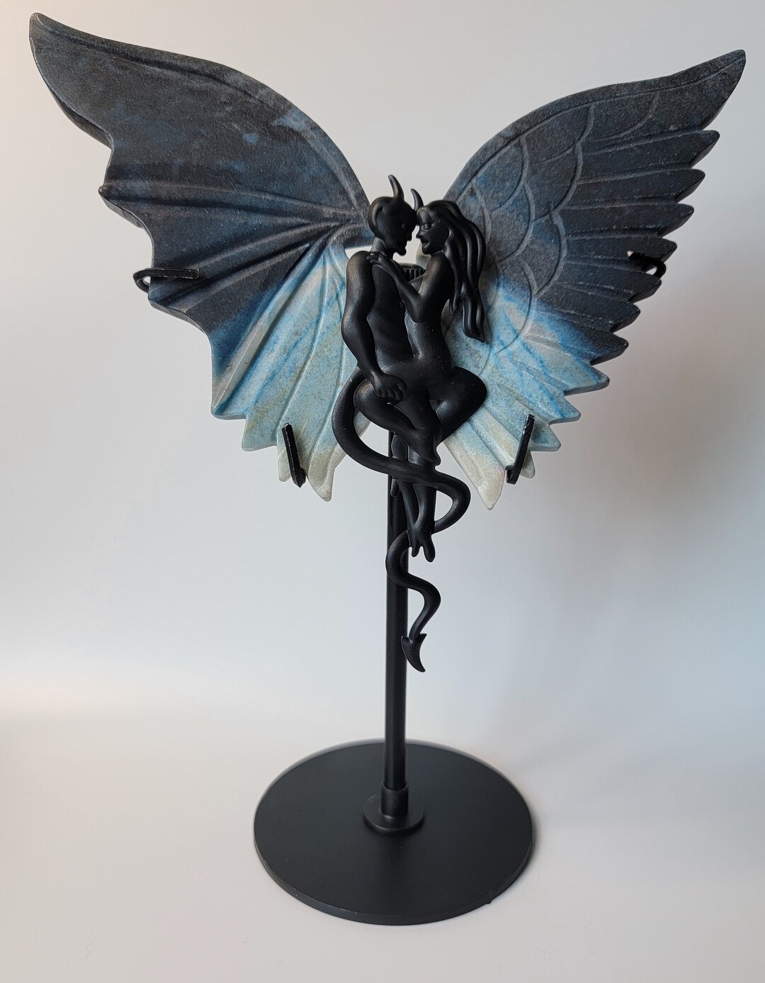 Trolleite Crystal Angel & Devil Wings - Etsy