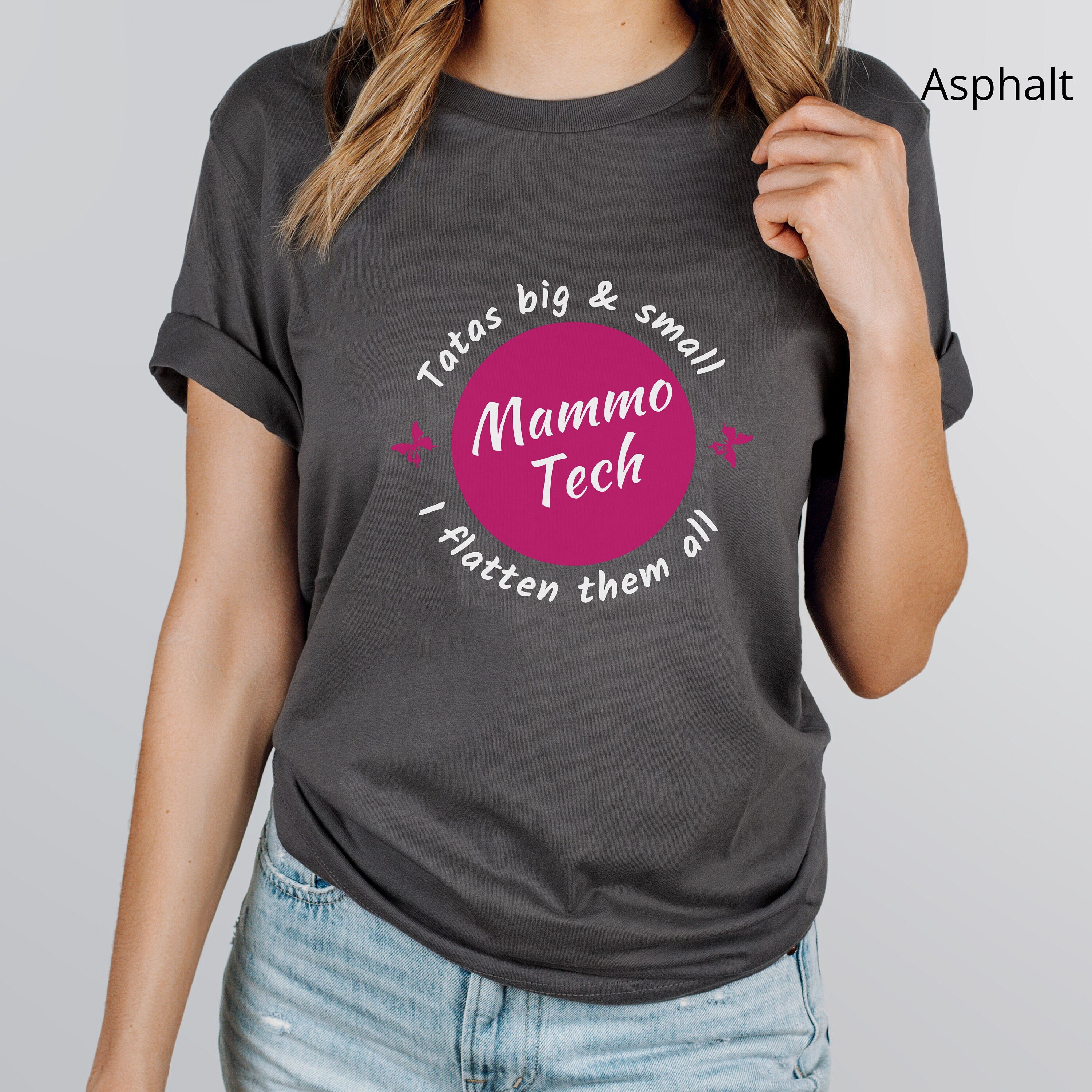 Mammo Tech Tatas Big & Small I Flatten Them All Funny - Etsy