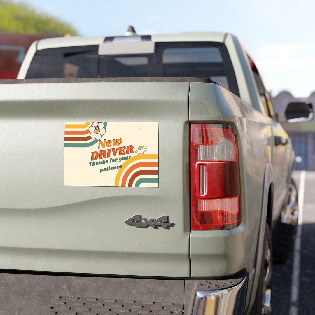 Magnet Bumper Sticker New Driver Bumper Sticker Magnet Gift for New ...