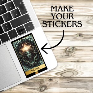Digital Medusa Tarot Deck Mystic Tarot Cards Deck Printable Fulldeck ...