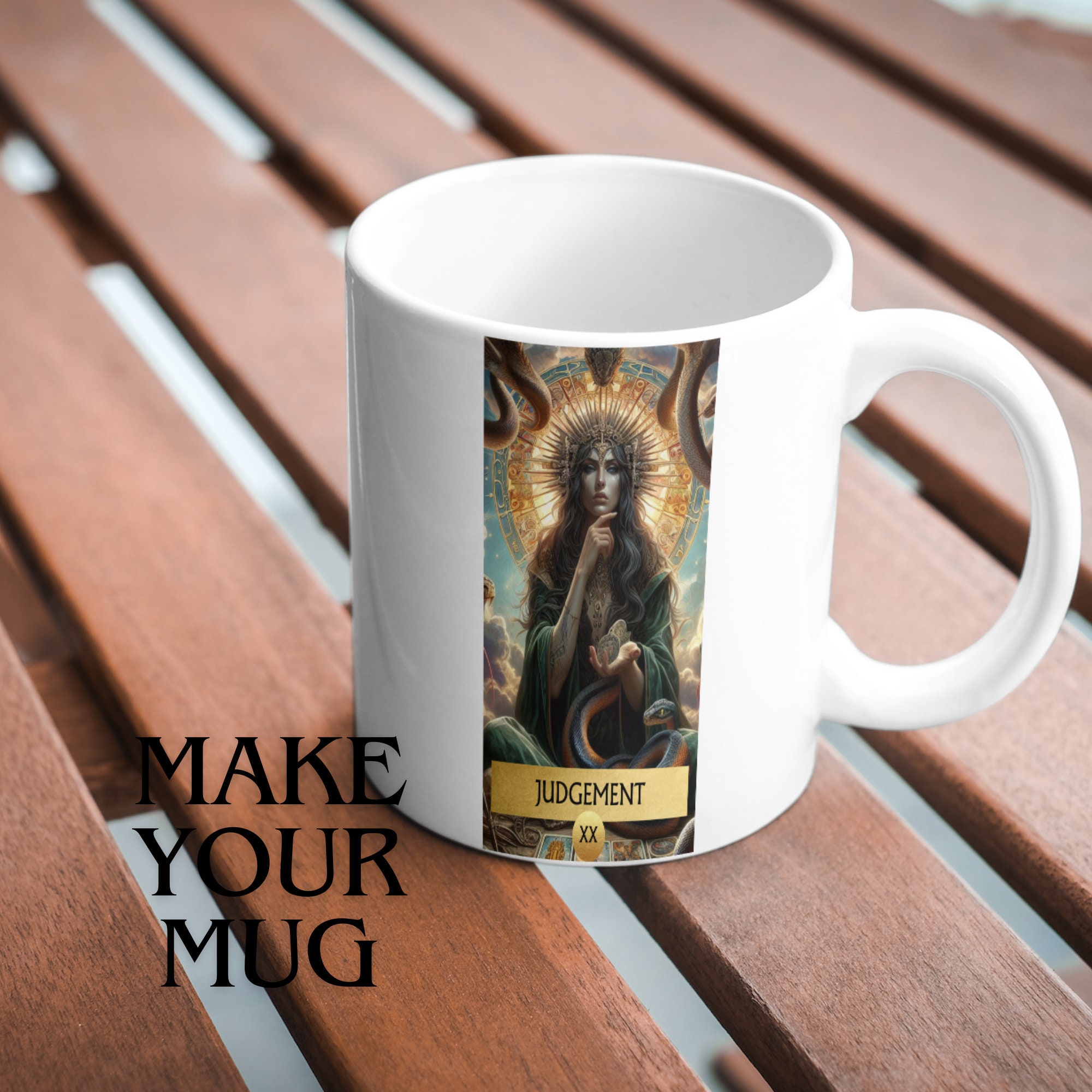 Digital 78 Snake Tarot Cards, Printable Tarot Deck Digital Cards Deck ...