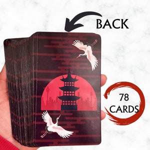 78 Tarot Cards Deck Japanese Tarot Deck Japan Tarot Cards Oracle Deck ...