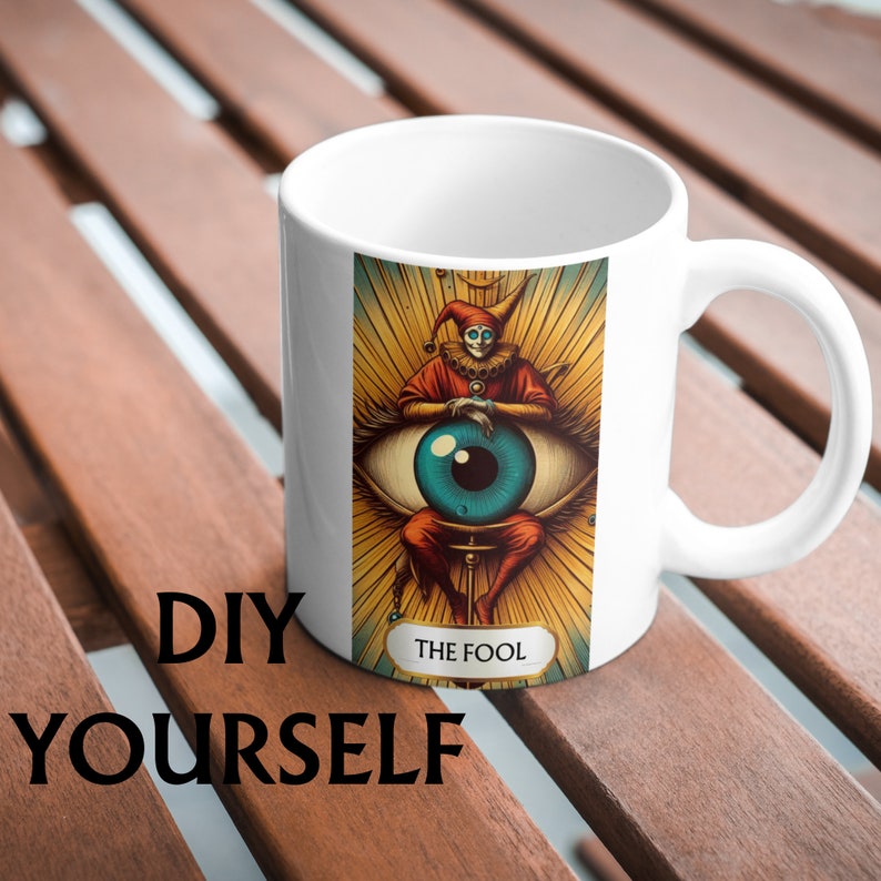 Digital Evil Eye 22 Major Arcana Tarot Cards Deck Printable Tarot Cards ...