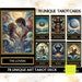 Printable Tarot Deck Bundle Digital Tarot Cards Bundle Artwork ...