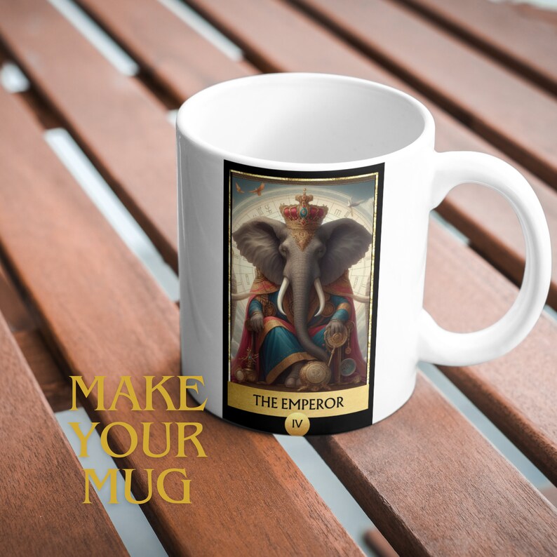 22 Major Arcana Tarot Cards Elephant Tarot Deck Digital African Tarot ...