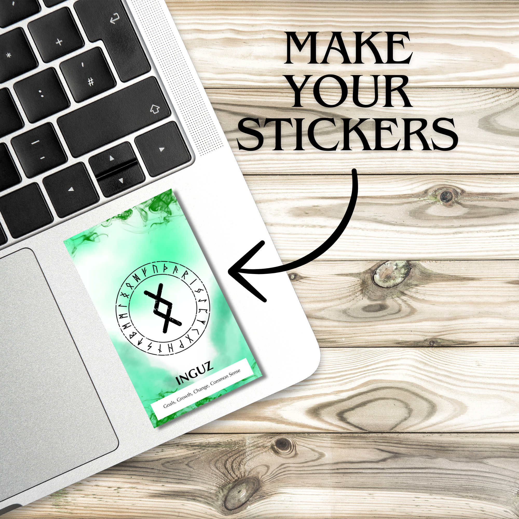 Runes Oracle Cards Deck Printable Oracle Deck Nordic Oracle Rune Set ...