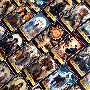 78 Tarot Cards Deck Japanese Tarot Deck Japan Tarot Cards Oracle Deck Unique Tarot Deck Tarot ...