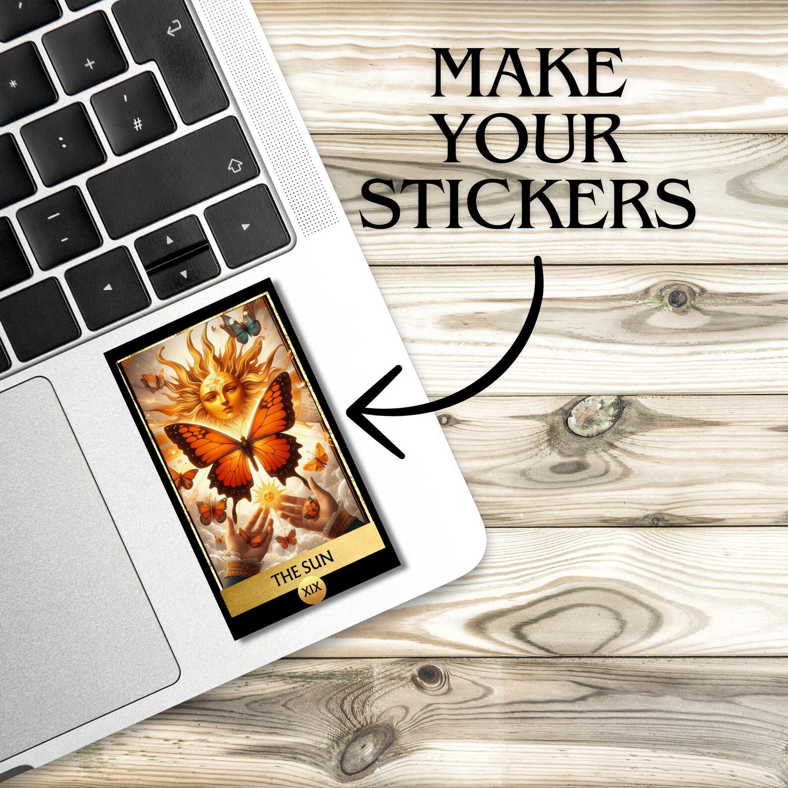 Butterfly Tarot Deck 78 Tarot Cards Deck Printable Tarot Cards Deck ...