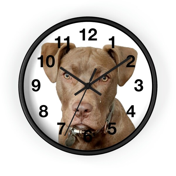 Dog Clock - Etsy