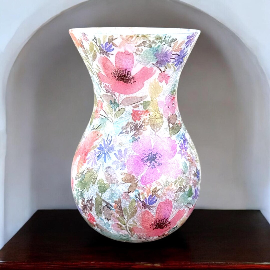 Bouquet Vase, Floral Vase, Glass Vases, Pretty Vases, Vase for Flowers ...