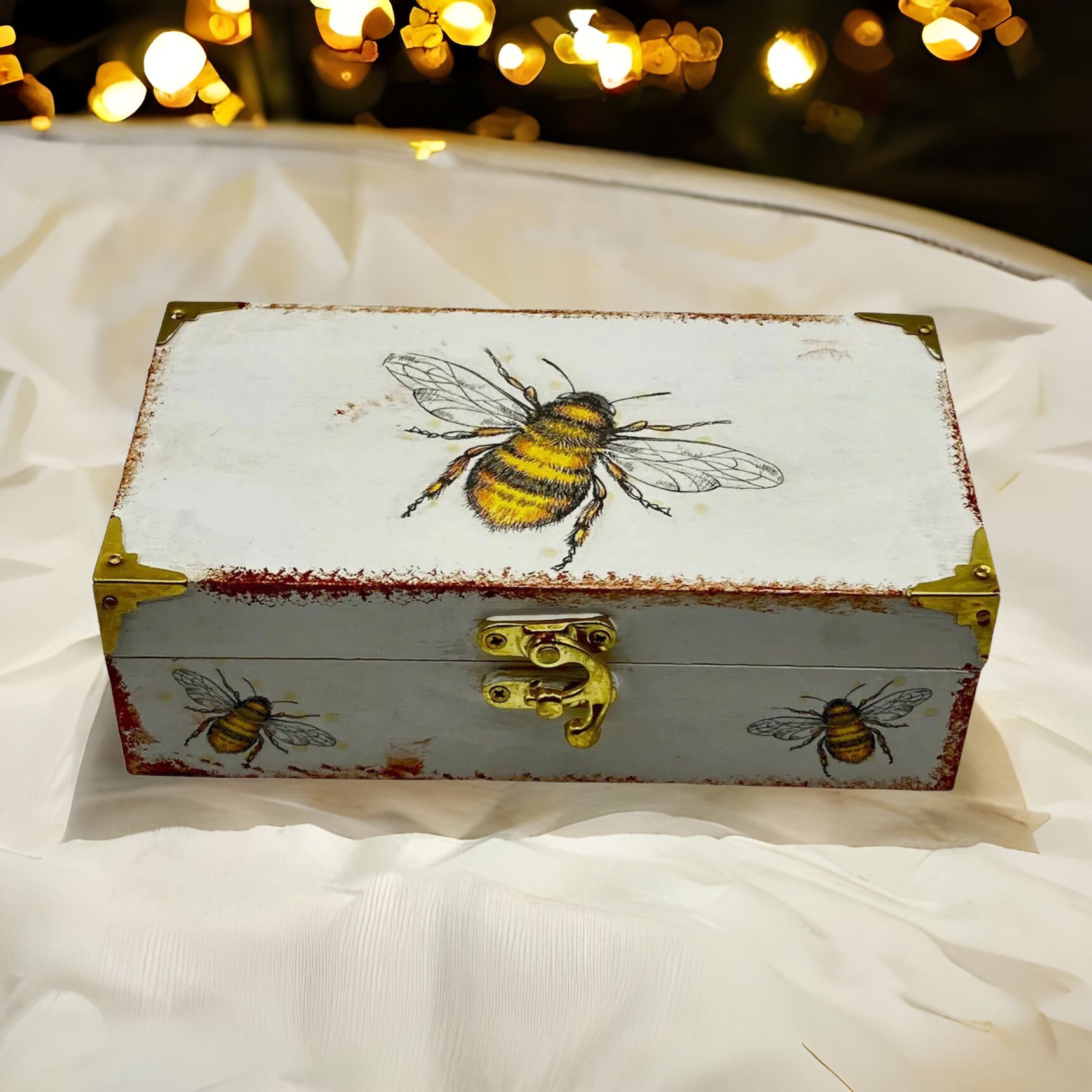 Bee Vintage Jewelry Boxes