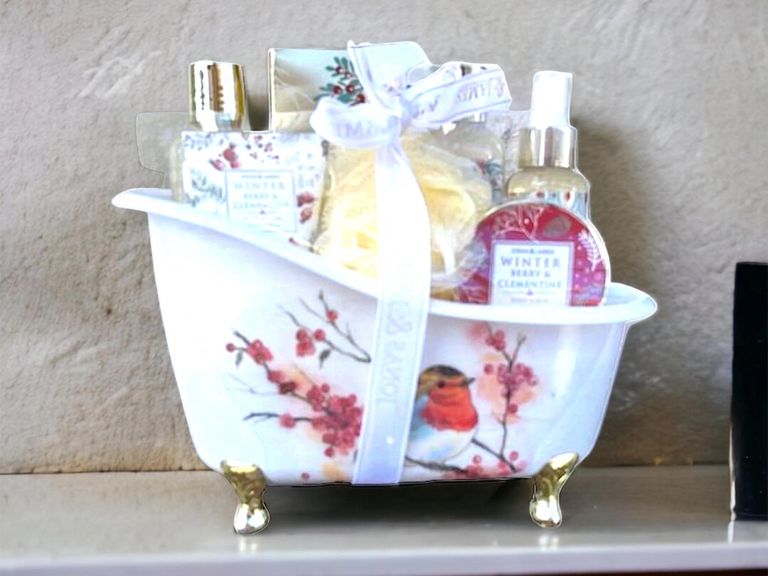 Toiletries Gifts, Bathtub Soap Dish, Pamper Set, Bath Decor, Robin ...