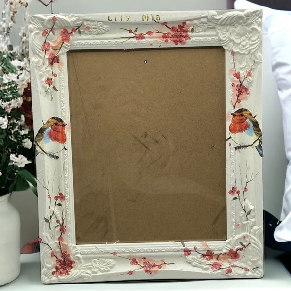 Robin Photo Frame - Etsy UK