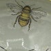 Handcrafted Small Glass Dish Elegant Bee-inspired Design for Home Decor ...