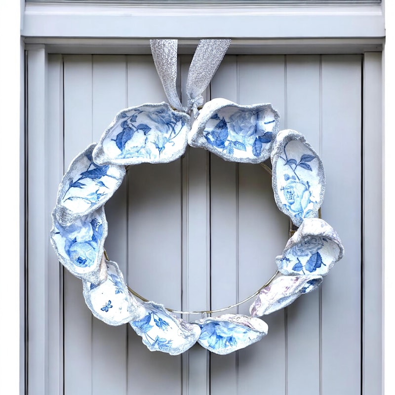 Oyster Shell Wreaths - Etsy UK