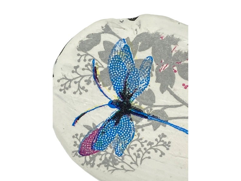 Dragonfly Pebble Art and Paperweights - Coastal Decor and Unique ...
