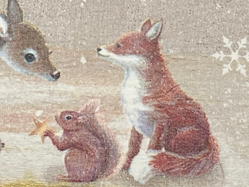 Enchanting Woodland Animals Trinket Box Handcrafted Jewelry Holder ...