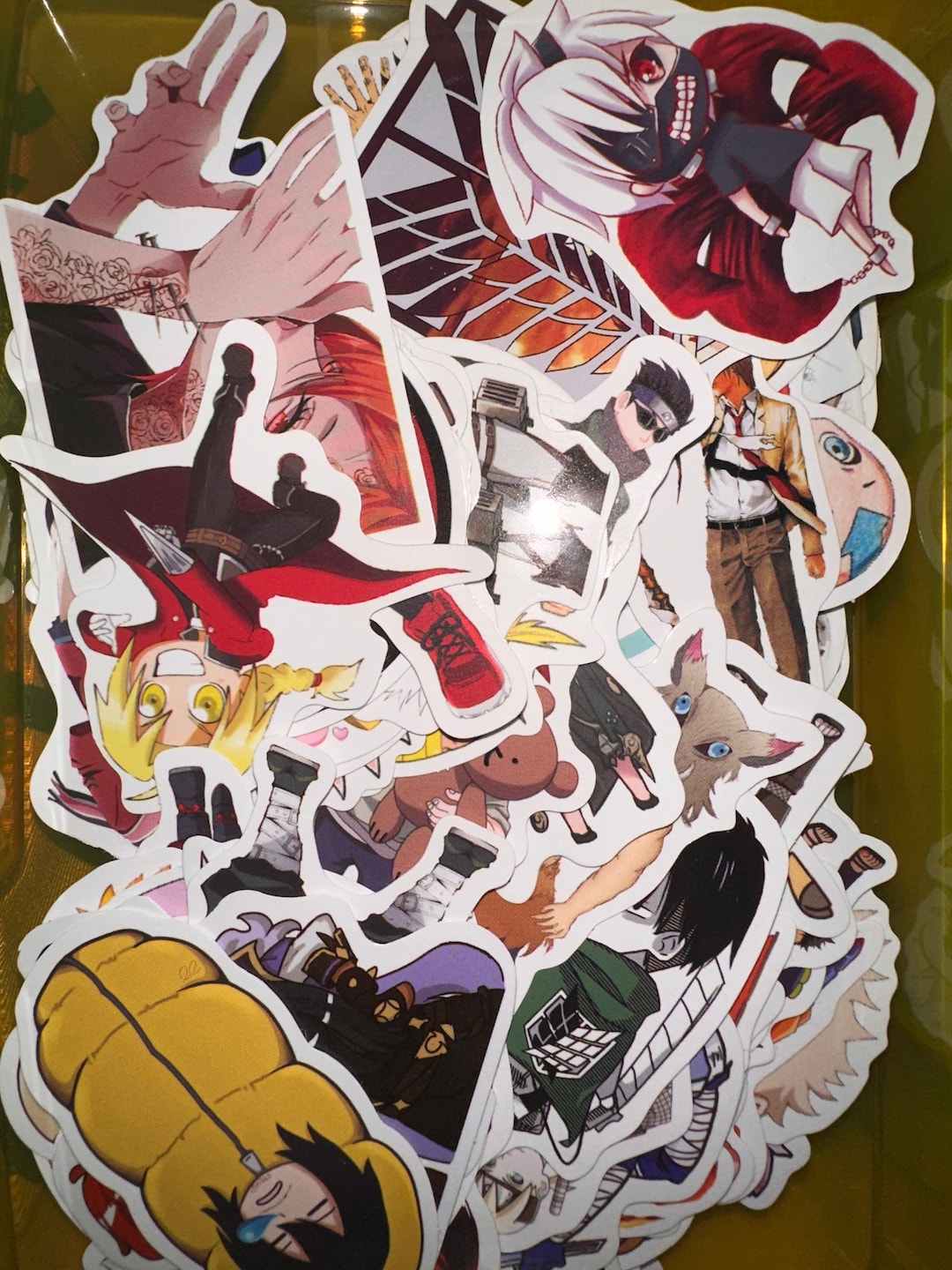Anime Mix Sticker Bundle, Bumper Sticker, Comic Con, Gaming, Decal ...