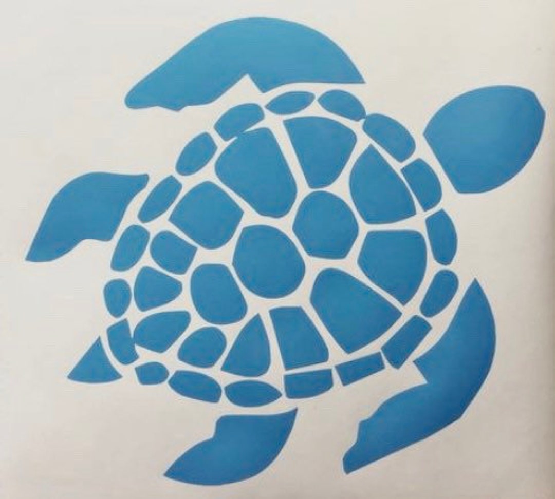 Sea Turtle Car Decal, Nautical Car Decal, Beach Car Decal, Salty Car ...