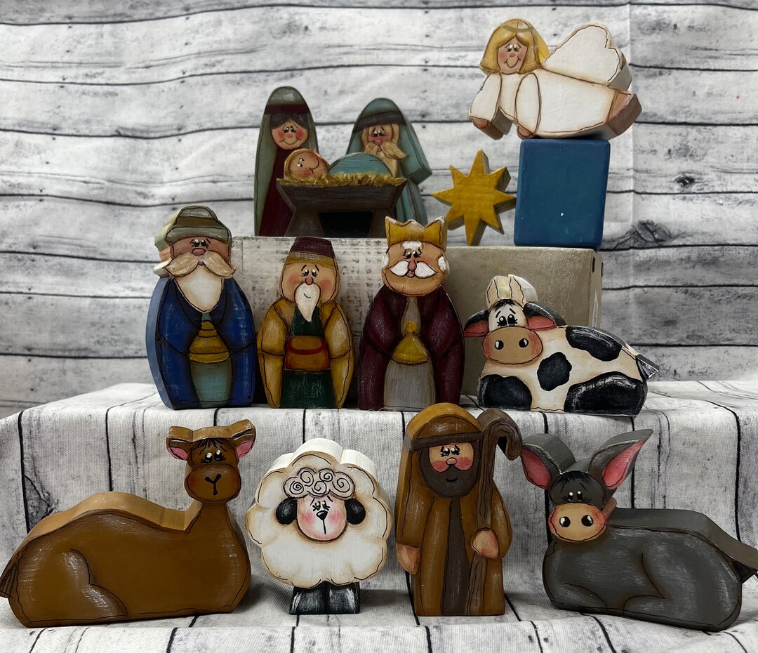 Nativity Set Digital Download Pattern - Etsy