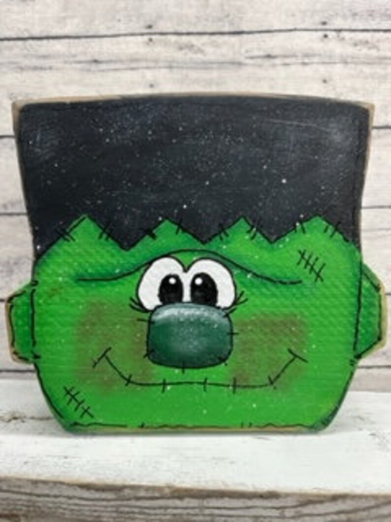 Halloween Friends Witch Ghost Frankenstein Dracula Black Cat Digital ...