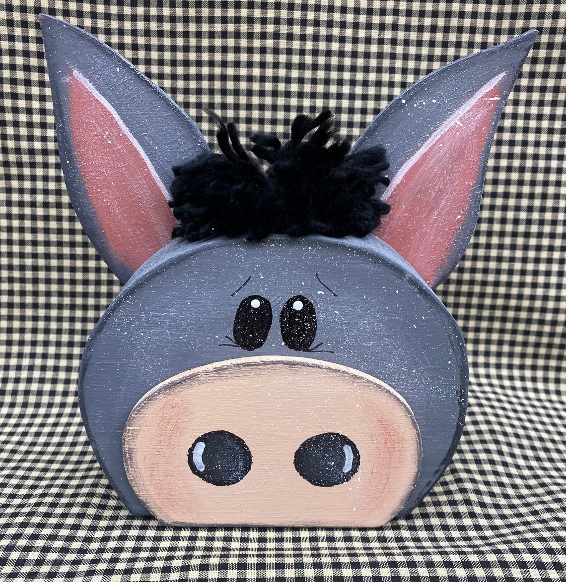 Farm Buddies Digital Download Pattern DIY Wood Craft Sheep Cow Donkey ...