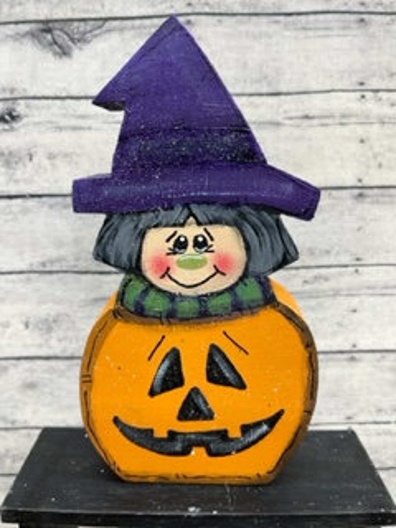 Halloween Pumpkin Drac, Frank, Witch, Ghost, and Cat Digital Download ...